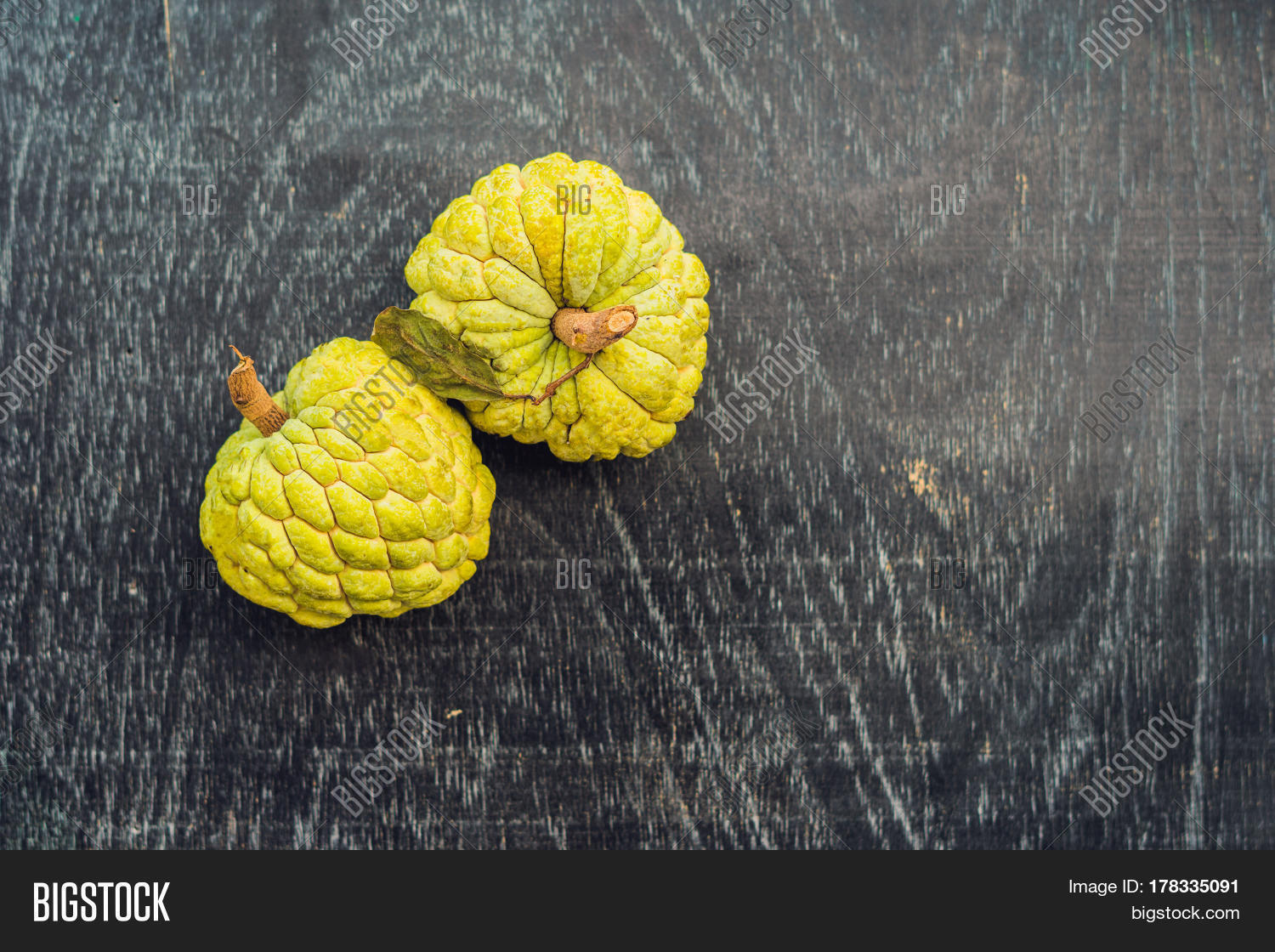 Cherimoya Fruit On Image & Photo (Free Trial) | Bigstock