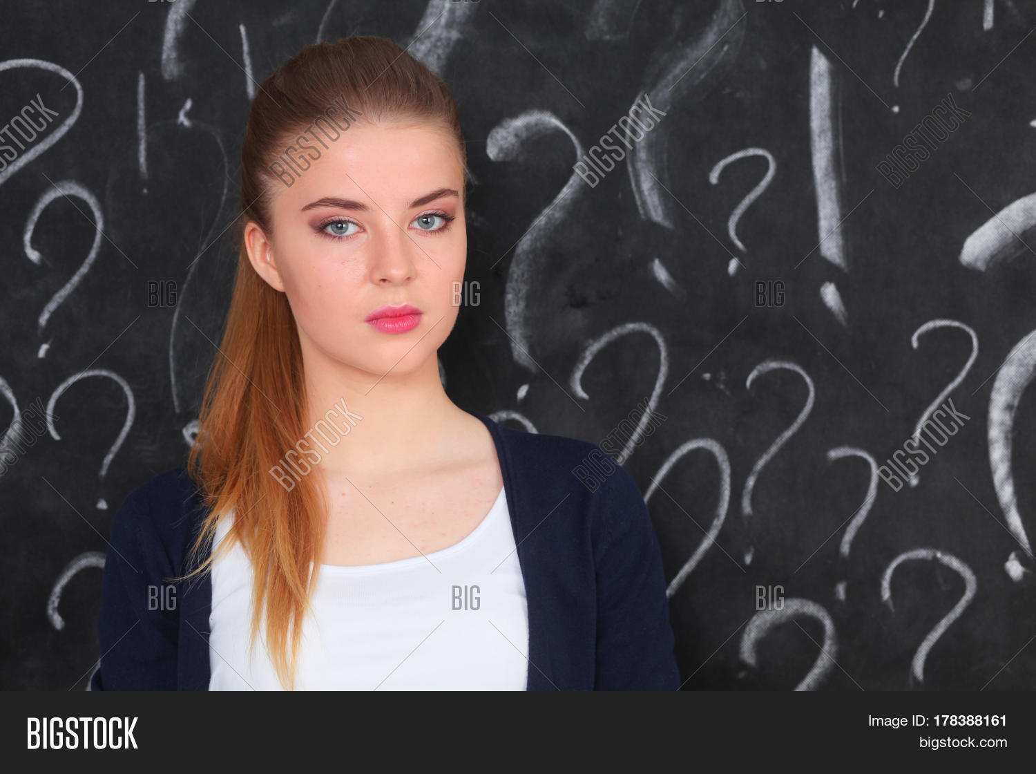 Young Girl Question Image & Photo (Free Trial) | Bigstock