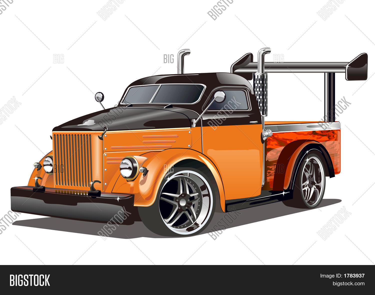 Hot Rod Gaz-51 Vector & Photo (Free Trial) | Bigstock