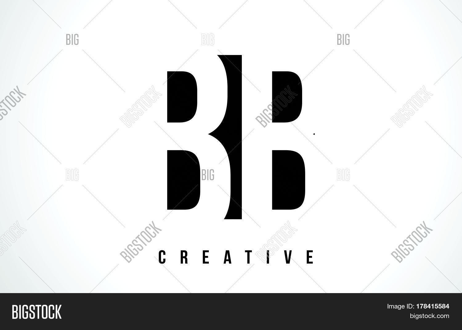 Bb B B White Letter Vector & Photo (Free Trial) | Bigstock