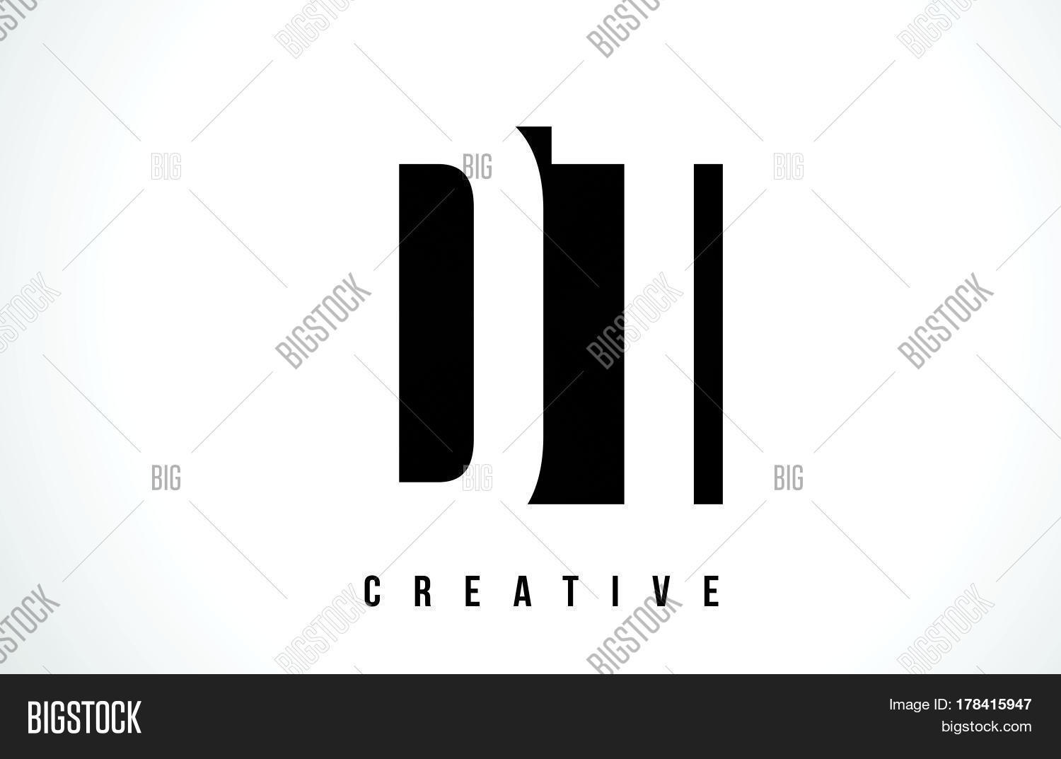 Dt D T White Letter Vector & Photo (Free Trial) | Bigstock