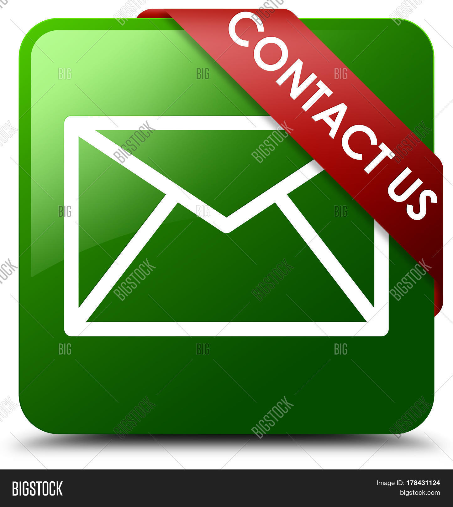 Contact Us (email Icon Image & Photo (Free Trial) | Bigstock