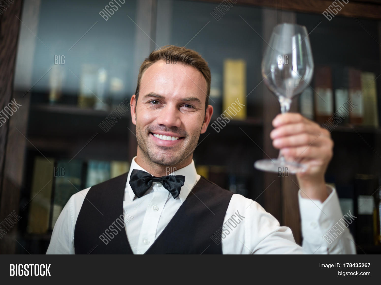 Portrait Waiter Image & Photo (Free Trial) | Bigstock