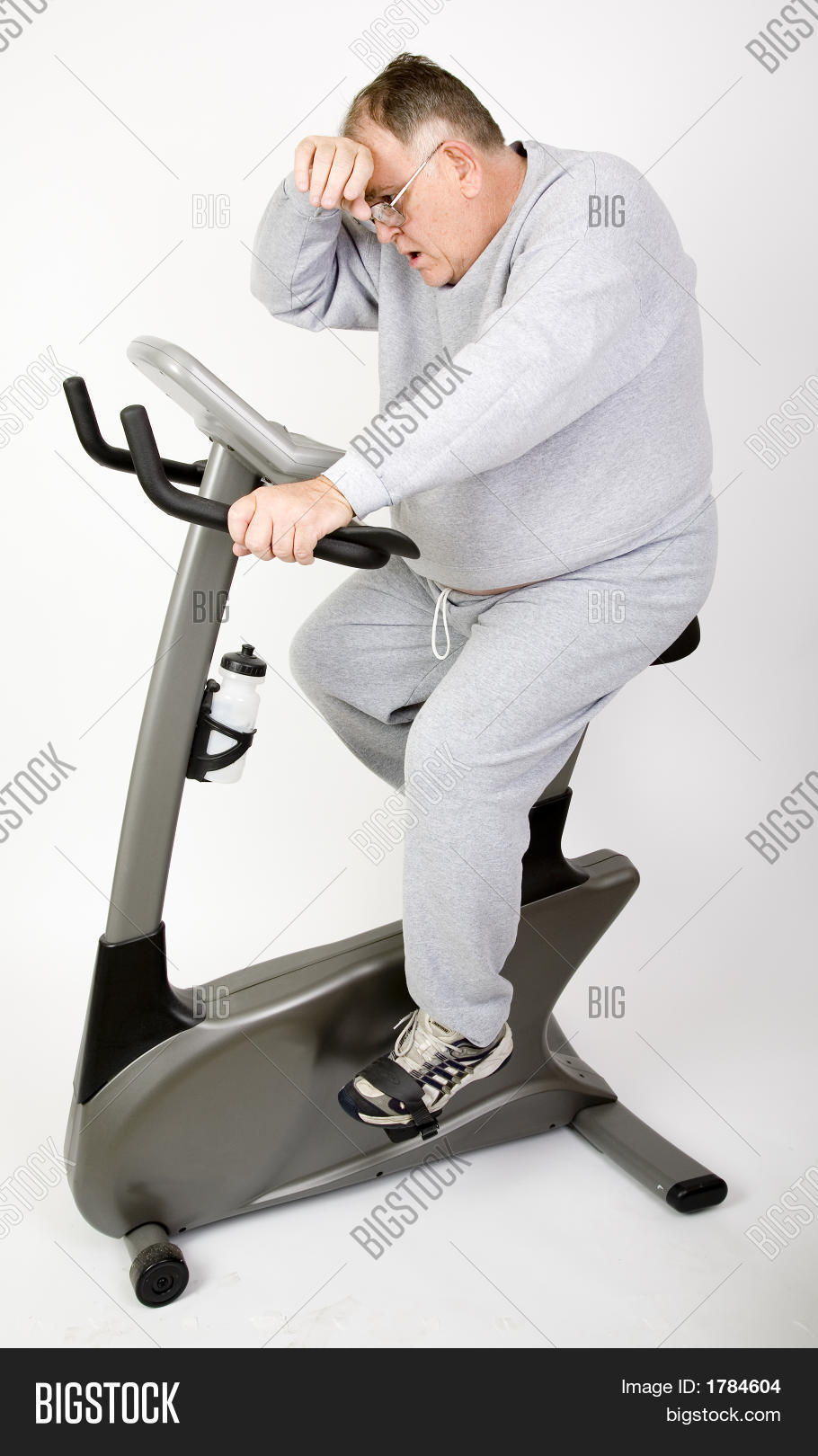 Big Guy Sweating On Image & Photo (Free Trial) | Bigstock