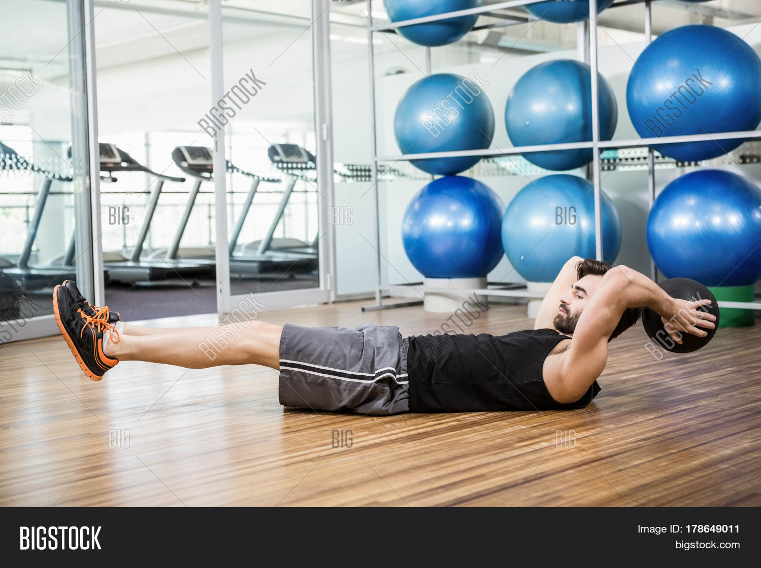 Man Doing Exercise Image & Photo (Free Trial) | Bigstock