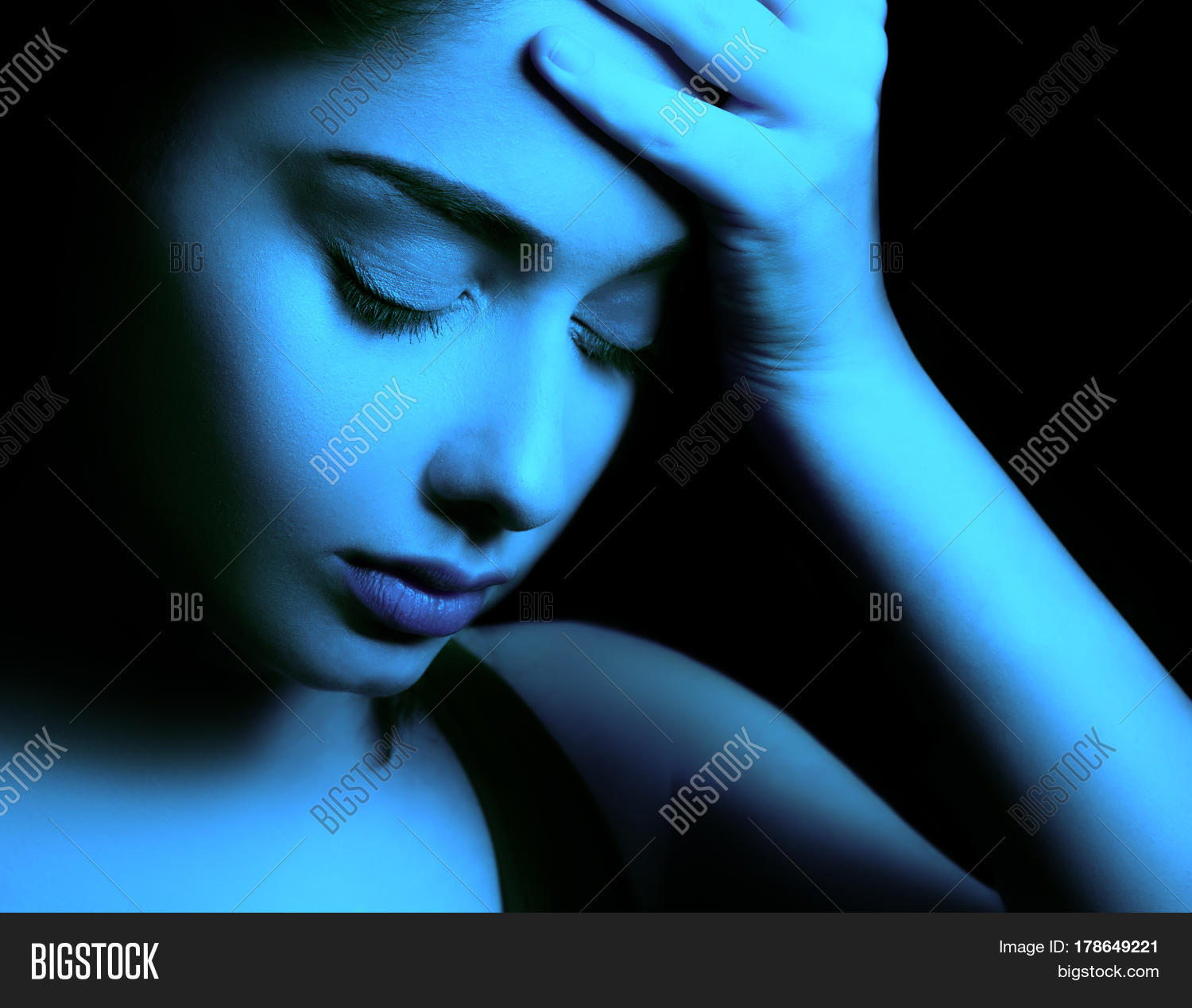 Sad Tired Woman Image & Photo (Free Trial) | Bigstock