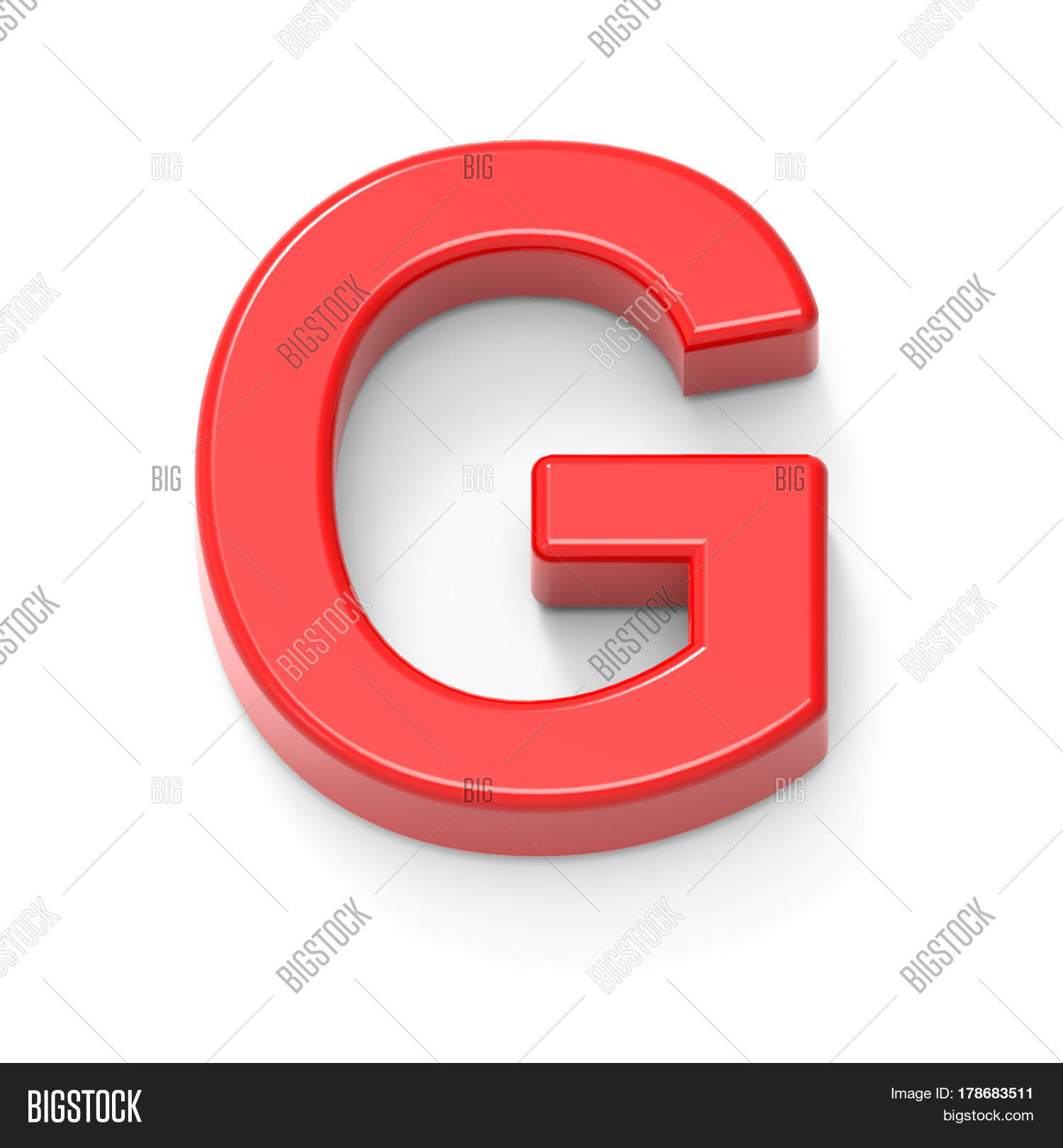 Light Red Letter G Image & Photo (Free Trial) | Bigstock