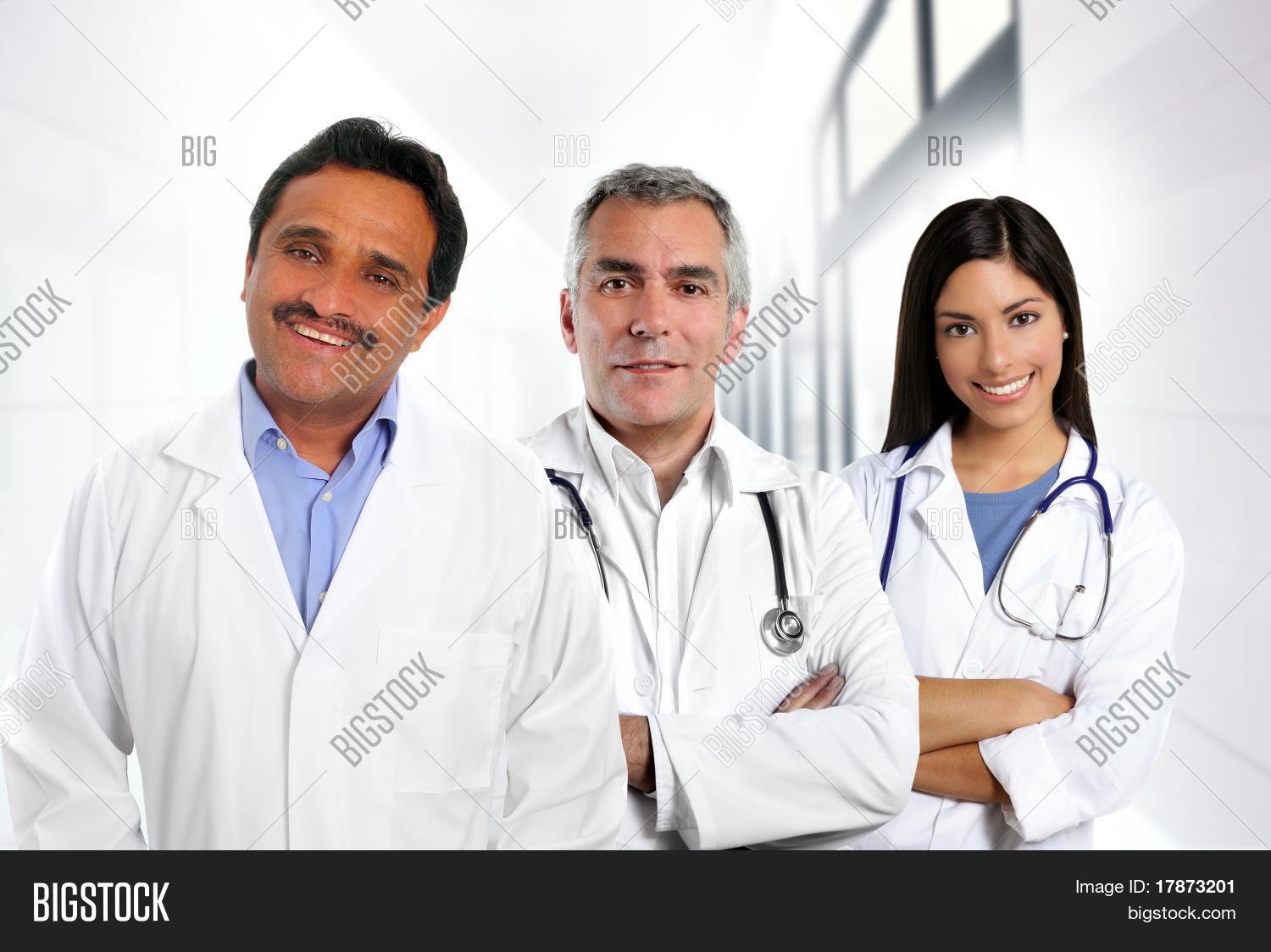 Doctors Multi Ethnic Image & Photo (Free Trial) | Bigstock