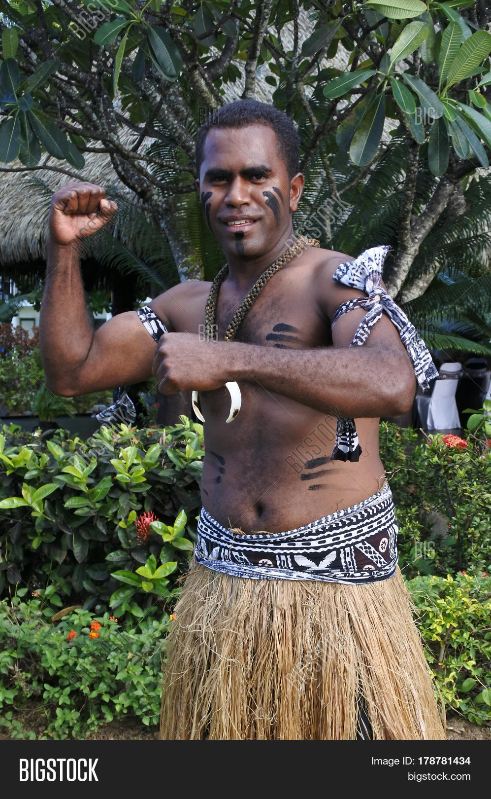 Indigenous Fijian Man Image & Photo (Free Trial) | Bigstock