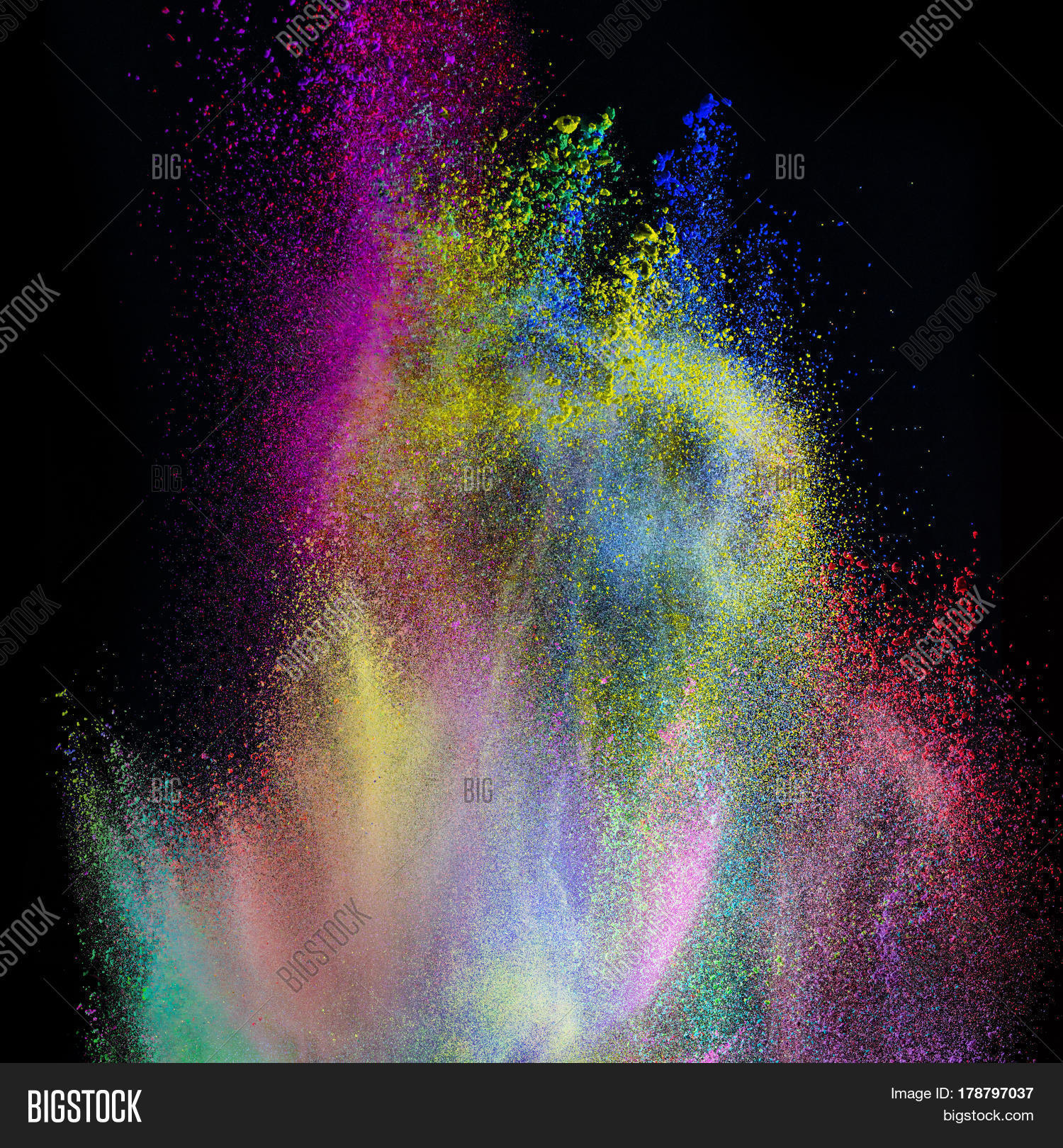 Colored Powder Image & Photo (Free Trial) | Bigstock