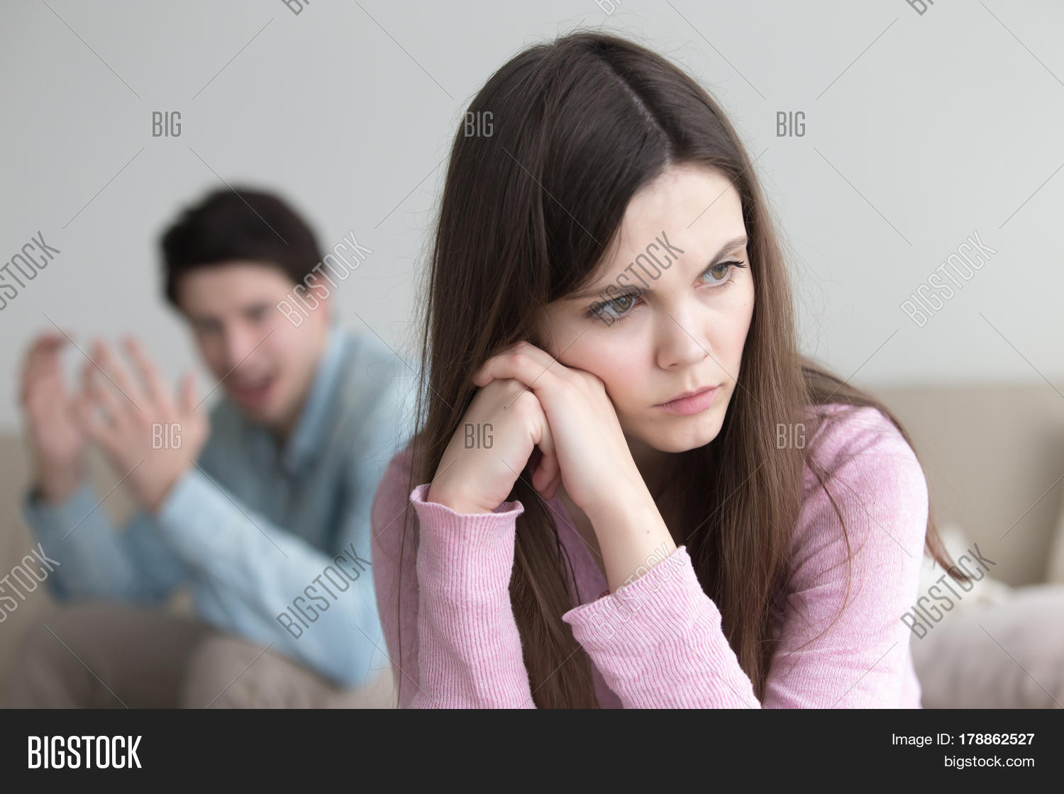 Unhappy Couple Having Image & Photo (Free Trial) | Bigstock