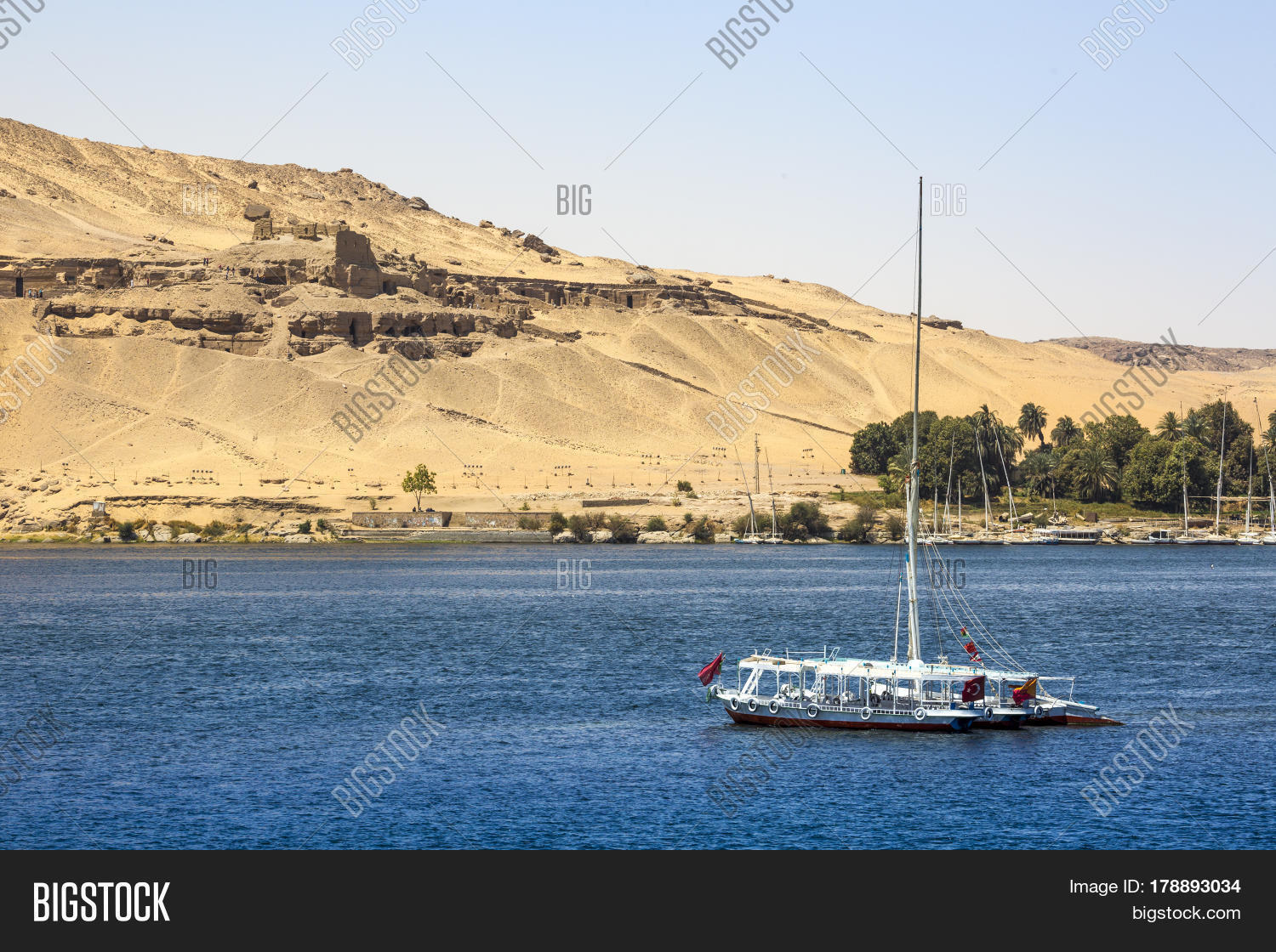 Felucca (river Boat) Image & Photo (Free Trial) | Bigstock