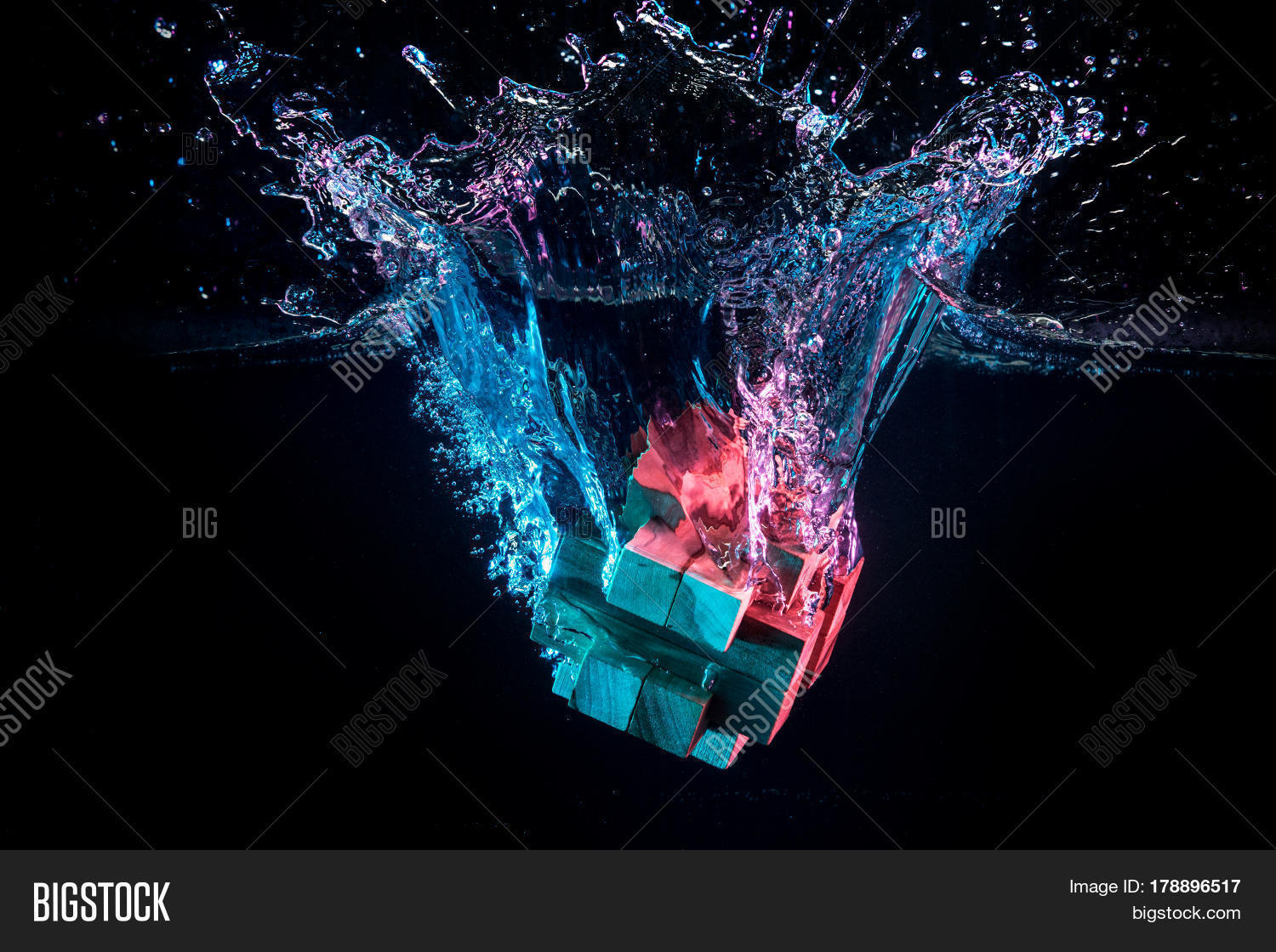 Water Splash Puzzle Image & Photo (Free Trial) | Bigstock