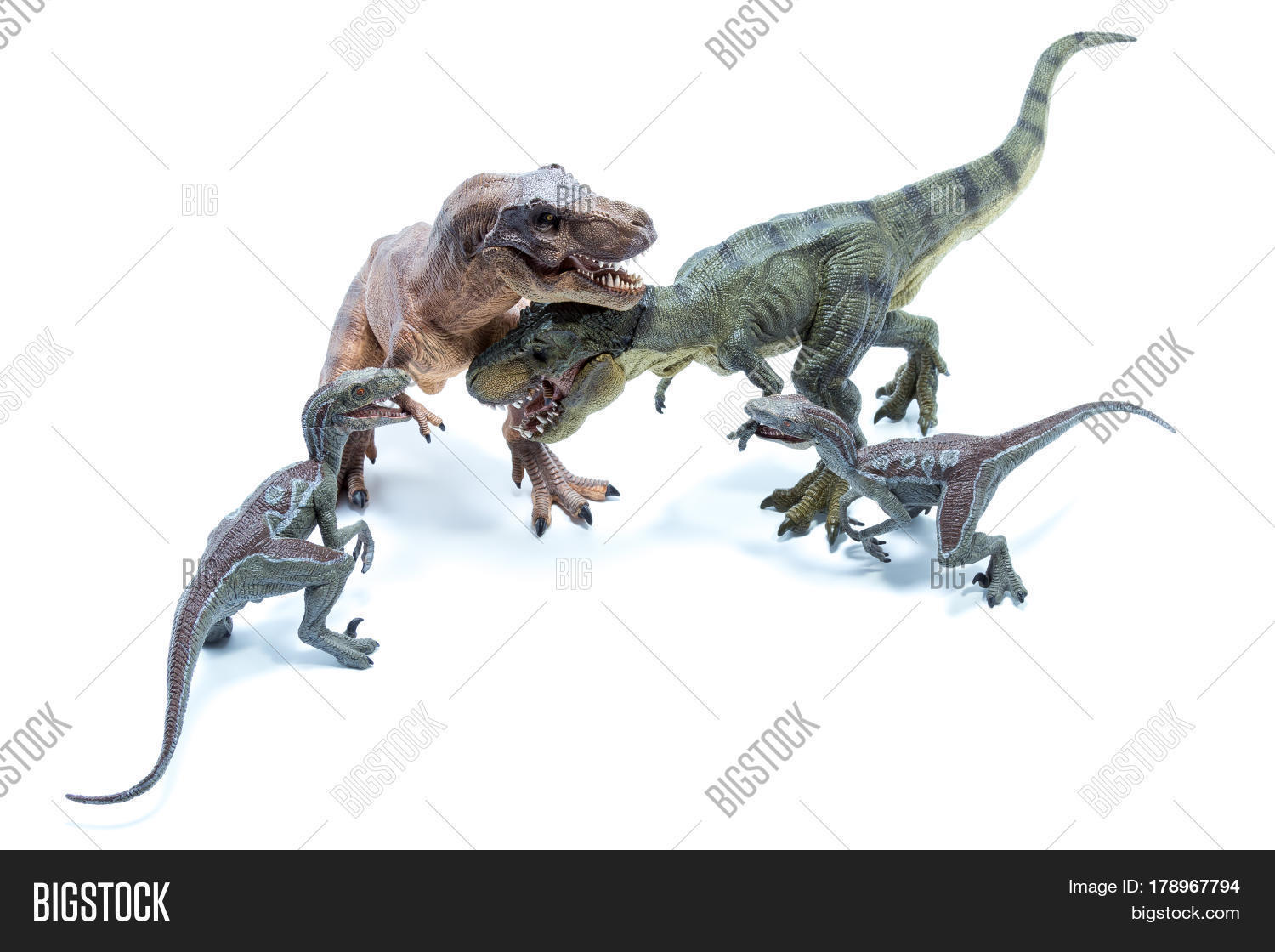 Two Dinosaur Image & Photo (Free Trial) | Bigstock