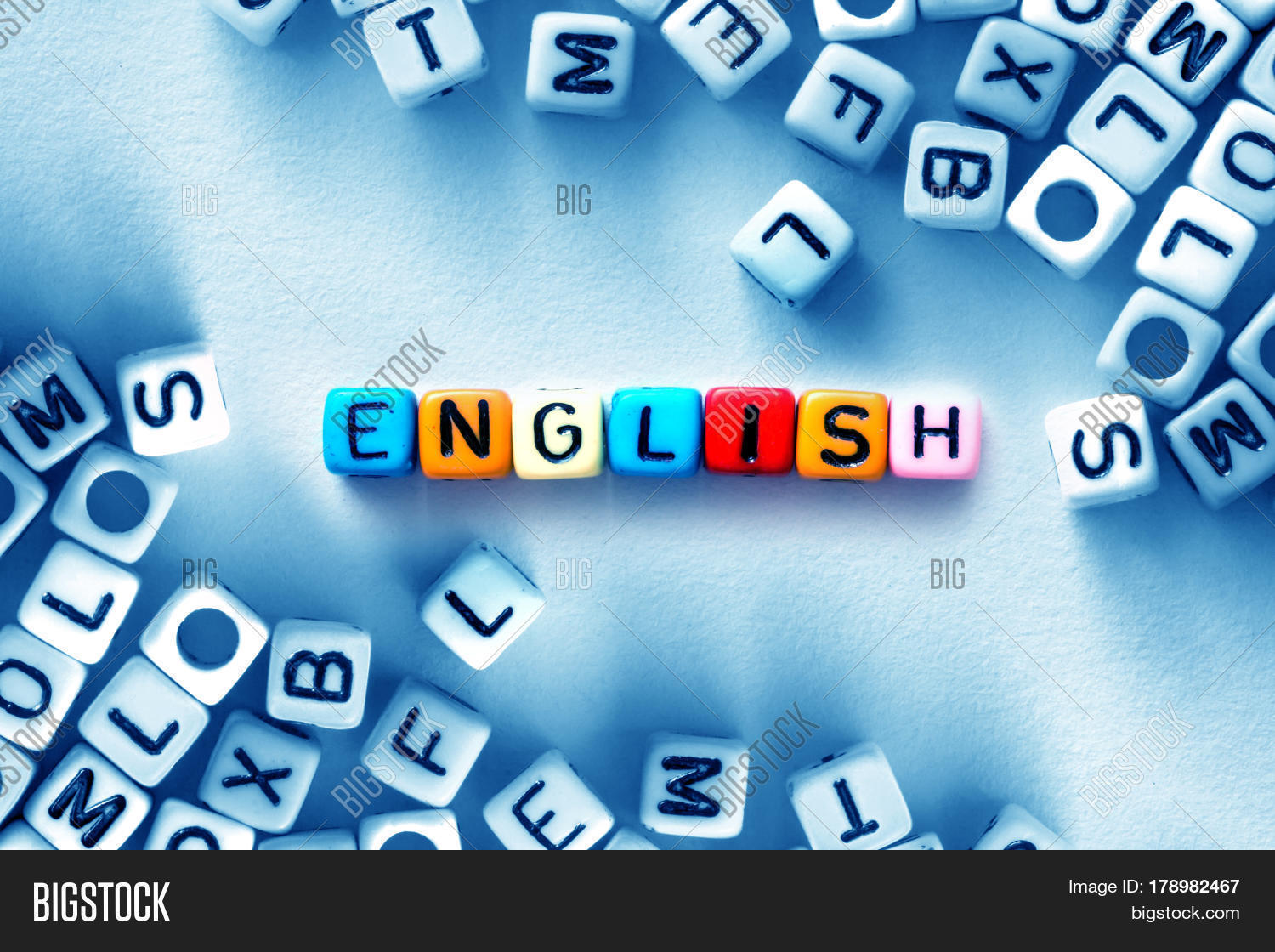 Colorful English Word Image & Photo (Free Trial) | Bigstock
