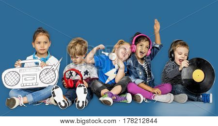 Little Children Music Image & Photo (Free Trial) | Bigstock
