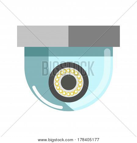 Security Camera Round Vector & Photo (Free Trial) | Bigstock