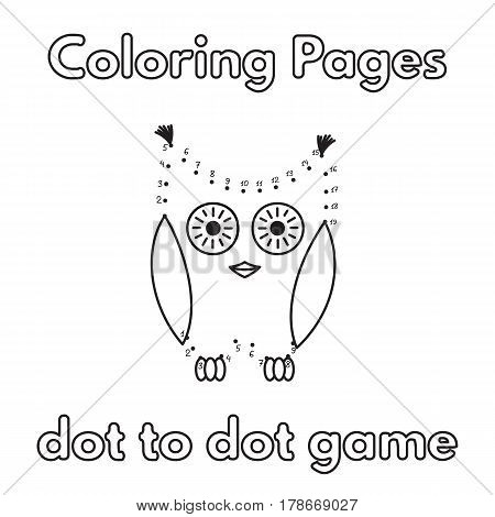 Cartoon Owl Dot Dot Vector & Photo (Free Trial) | Bigstock