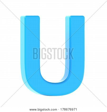 Light Blue Letter U Image & Photo (Free Trial) | Bigstock