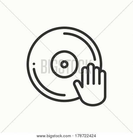 DJ Disk Jockey Vector & Photo (Free Trial) | Bigstock