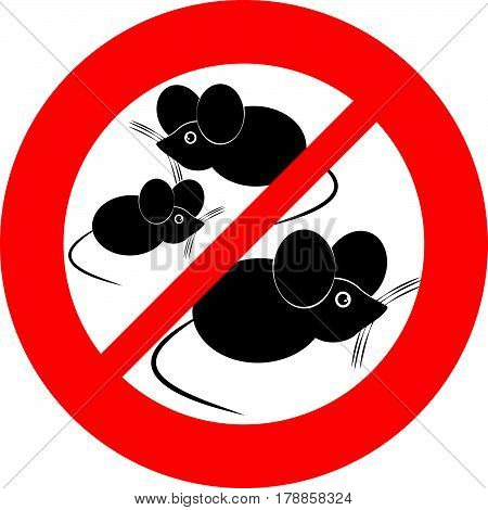 No Mouse Symbol On Vector & Photo (Free Trial) | Bigstock