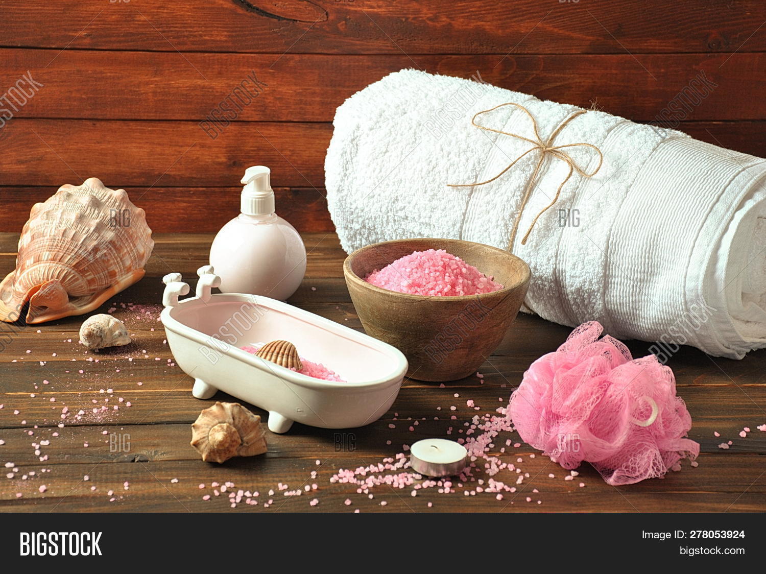 Spa Body Care Products Image & Photo (Free Trial) | Bigstock