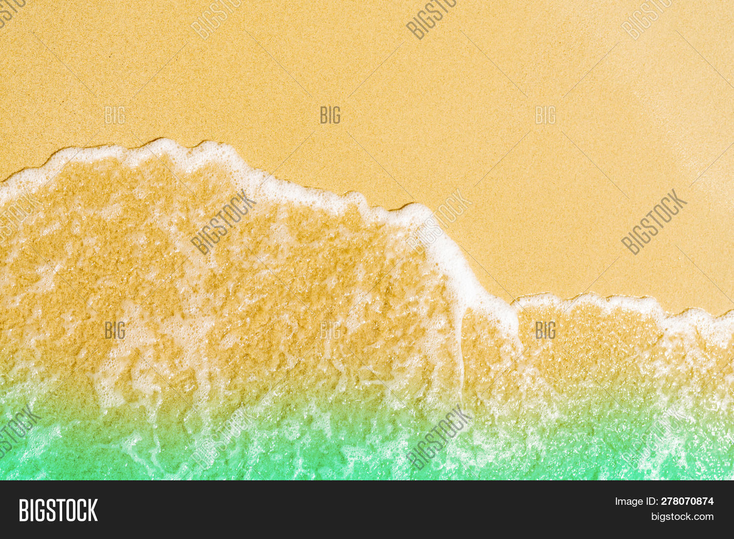 Golden Sand Seaside. Image & Photo (Free Trial) | Bigstock