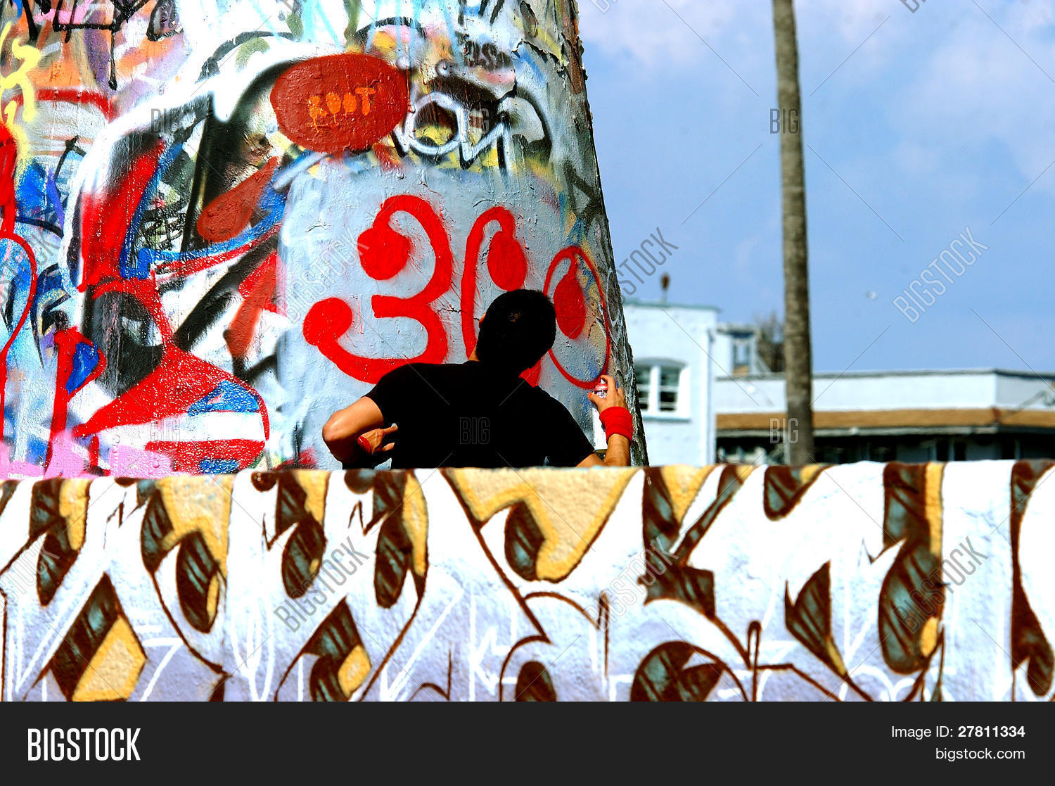 Graffiti On Public Image & Photo (Free Trial) | Bigstock