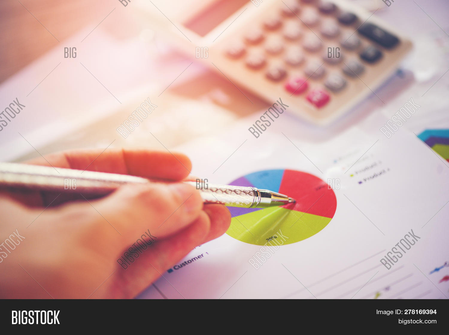 Business Report Chart Image & Photo (Free Trial) | Bigstock