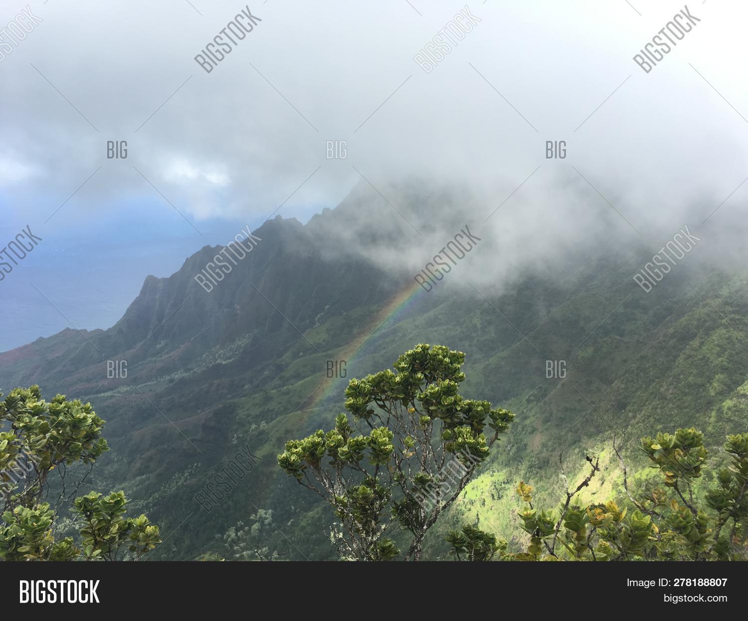 Rainbow Fog Moves Over Image & Photo (Free Trial) | Bigstock