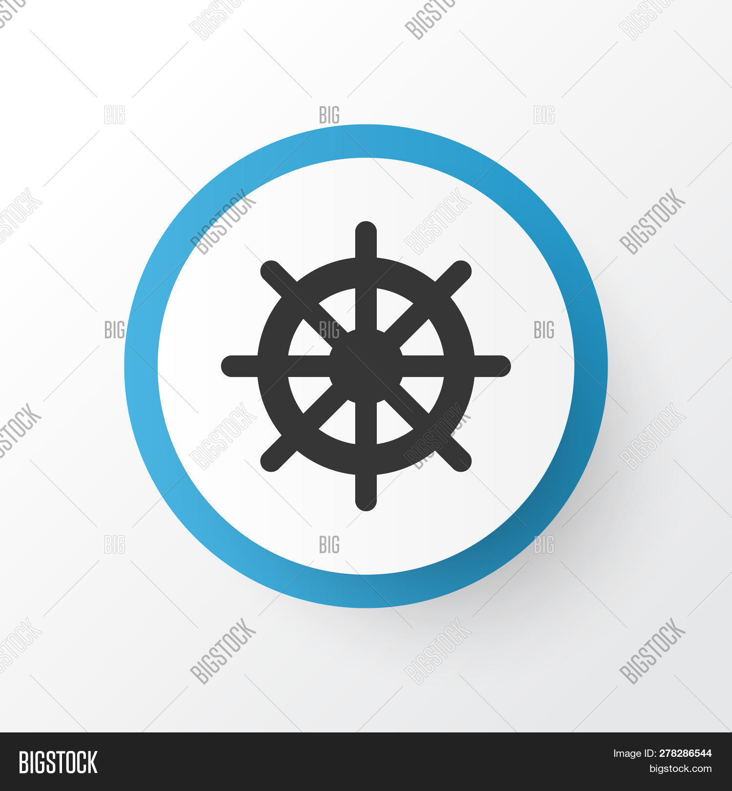 Handwheel Icon Symbol Image & Photo (Free Trial) | Bigstock
