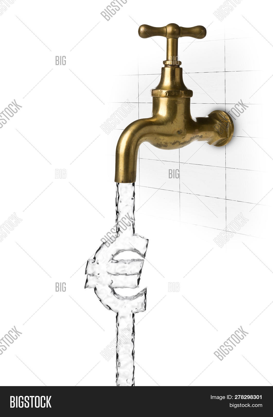Water Flow Water Tap Image & Photo (Free Trial) | Bigstock