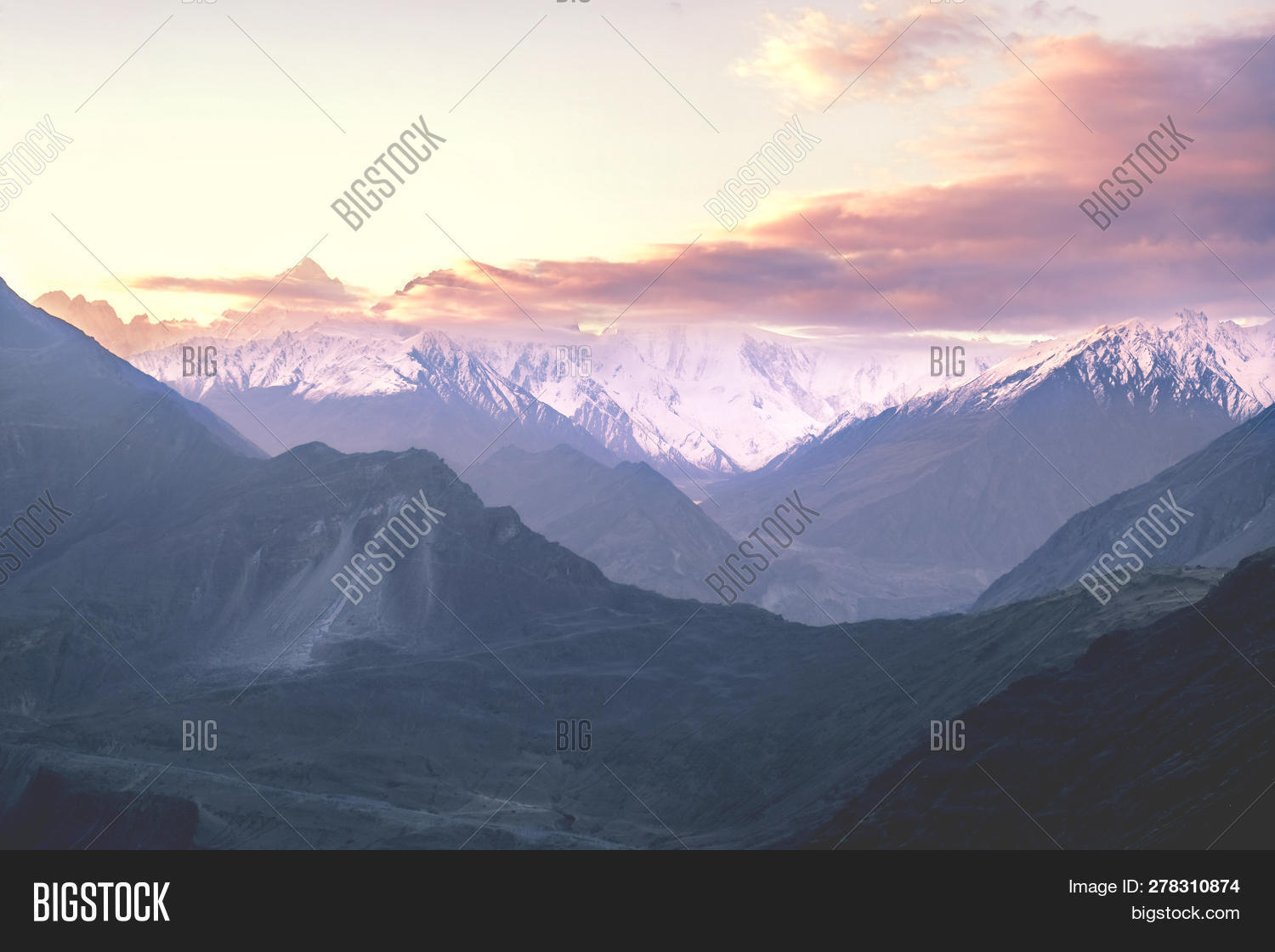 Sunrise Over Snow Image & Photo (Free Trial) | Bigstock