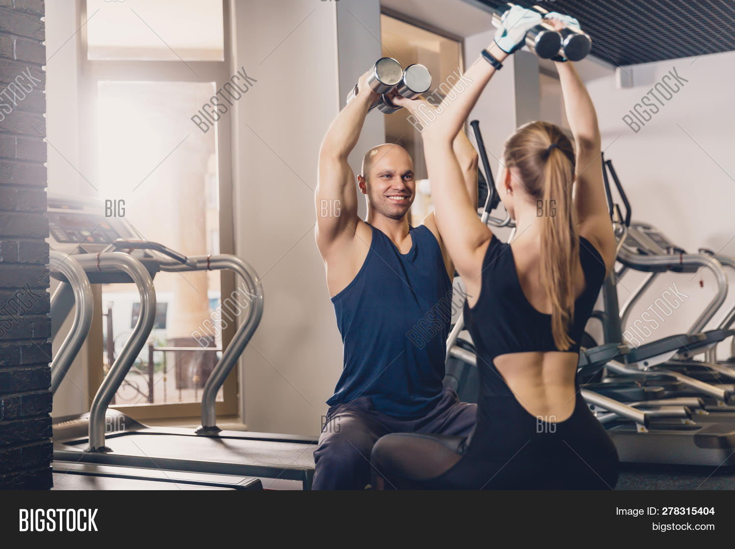 Man Woman Training Image & Photo (Free Trial) | Bigstock