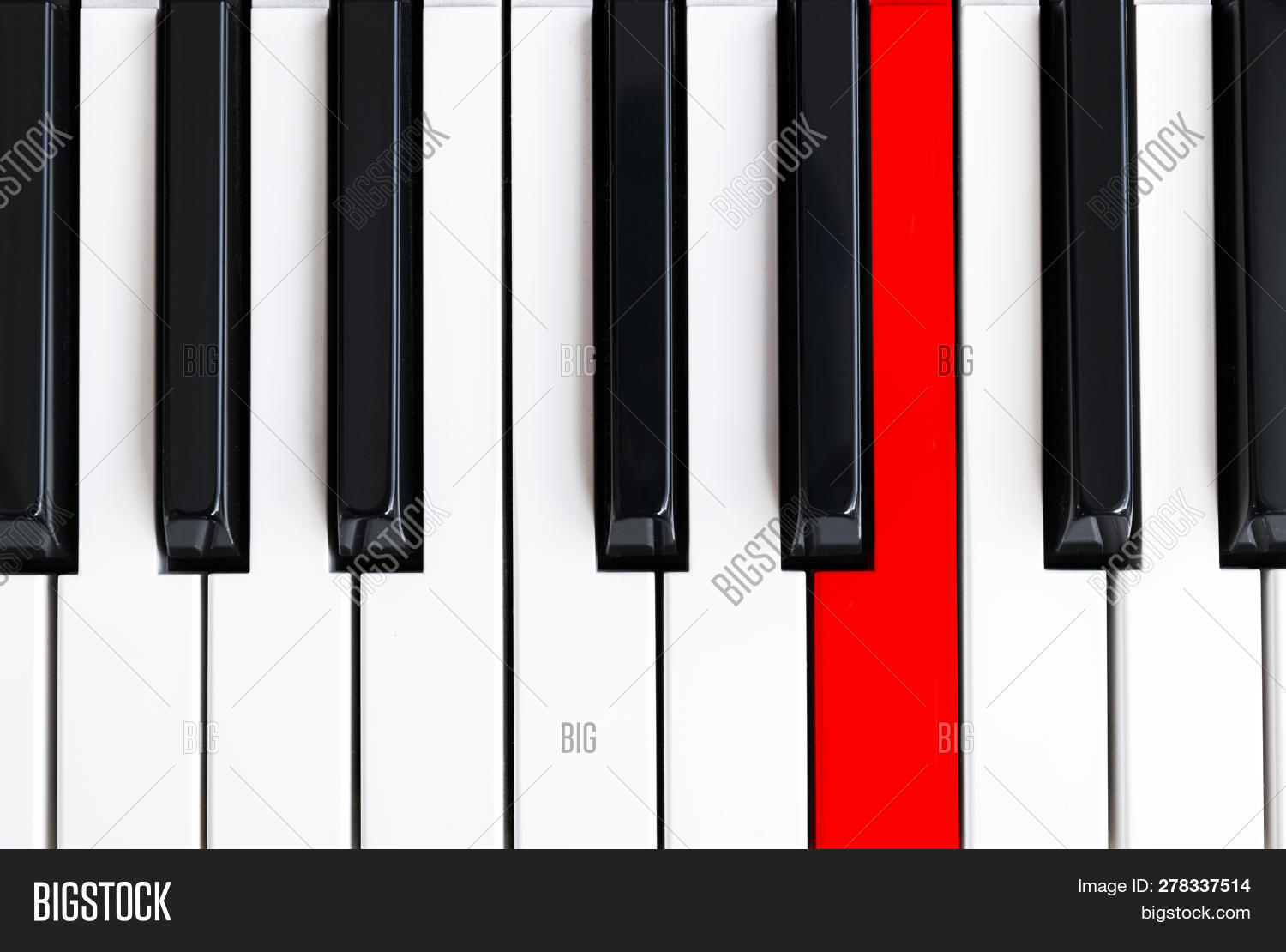 Top View Piano Keys. Image & Photo (Free Trial) | Bigstock