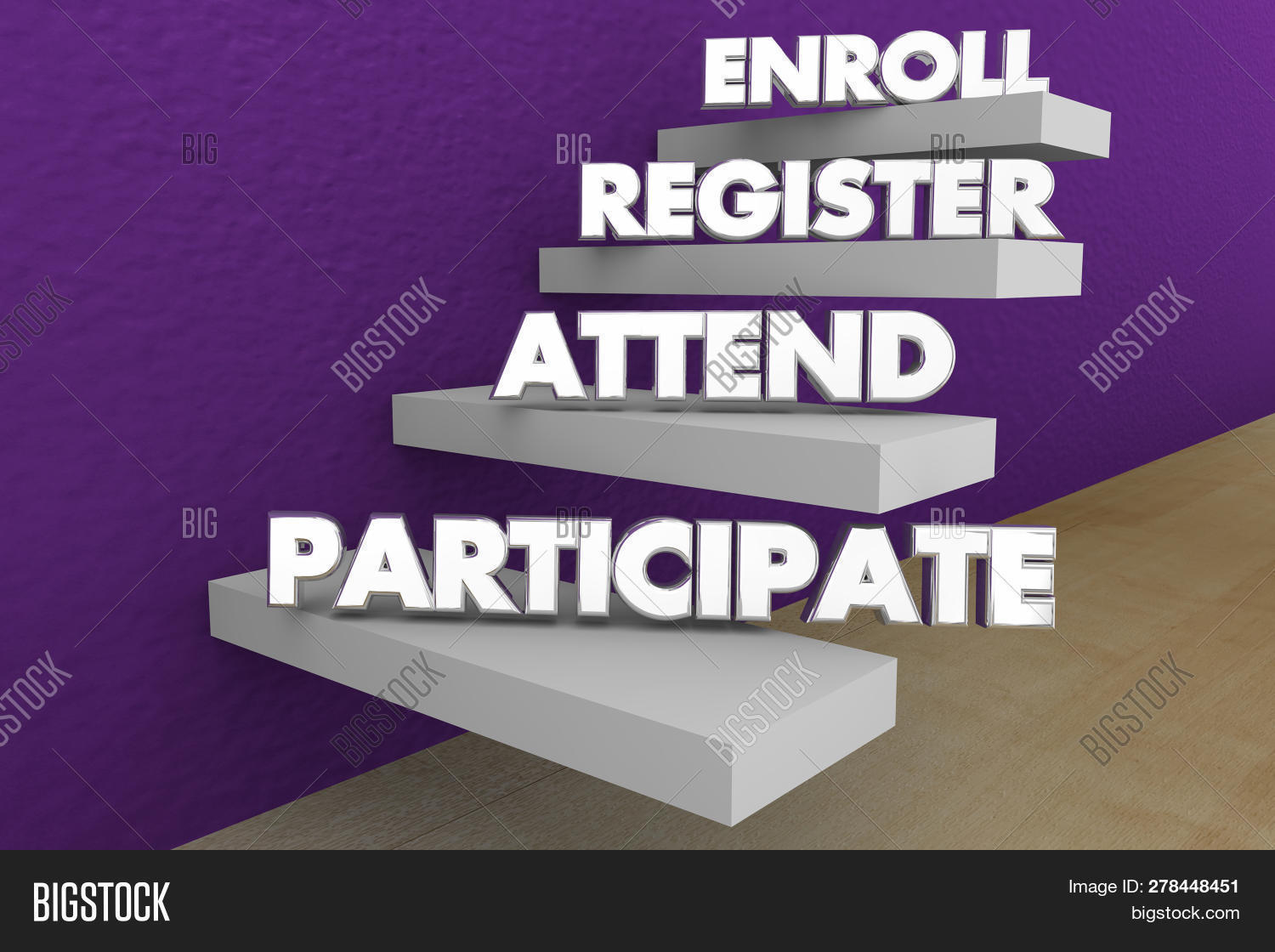 Enroll Register Attend Image & Photo (Free Trial) | Bigstock