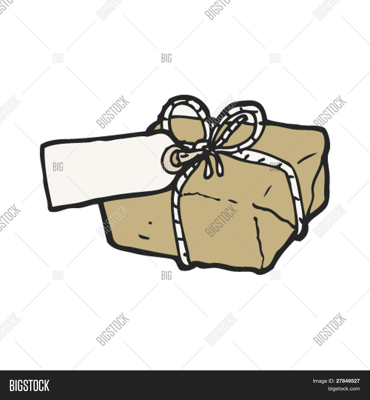 Drawing Parcel Vector & Photo (Free Trial) | Bigstock