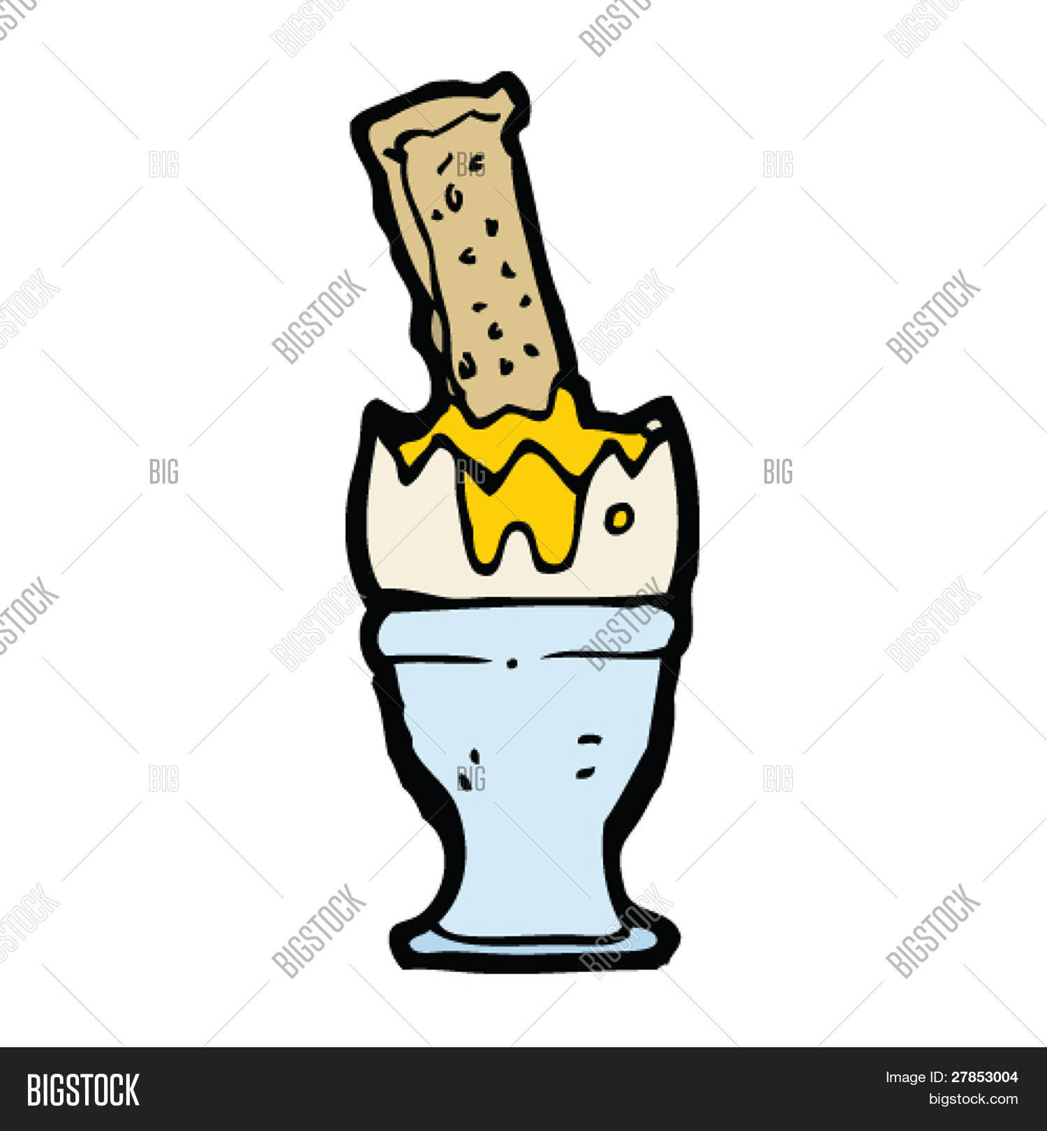 Boiled Egg Cartoon Vector & Photo (Free Trial) | Bigstock