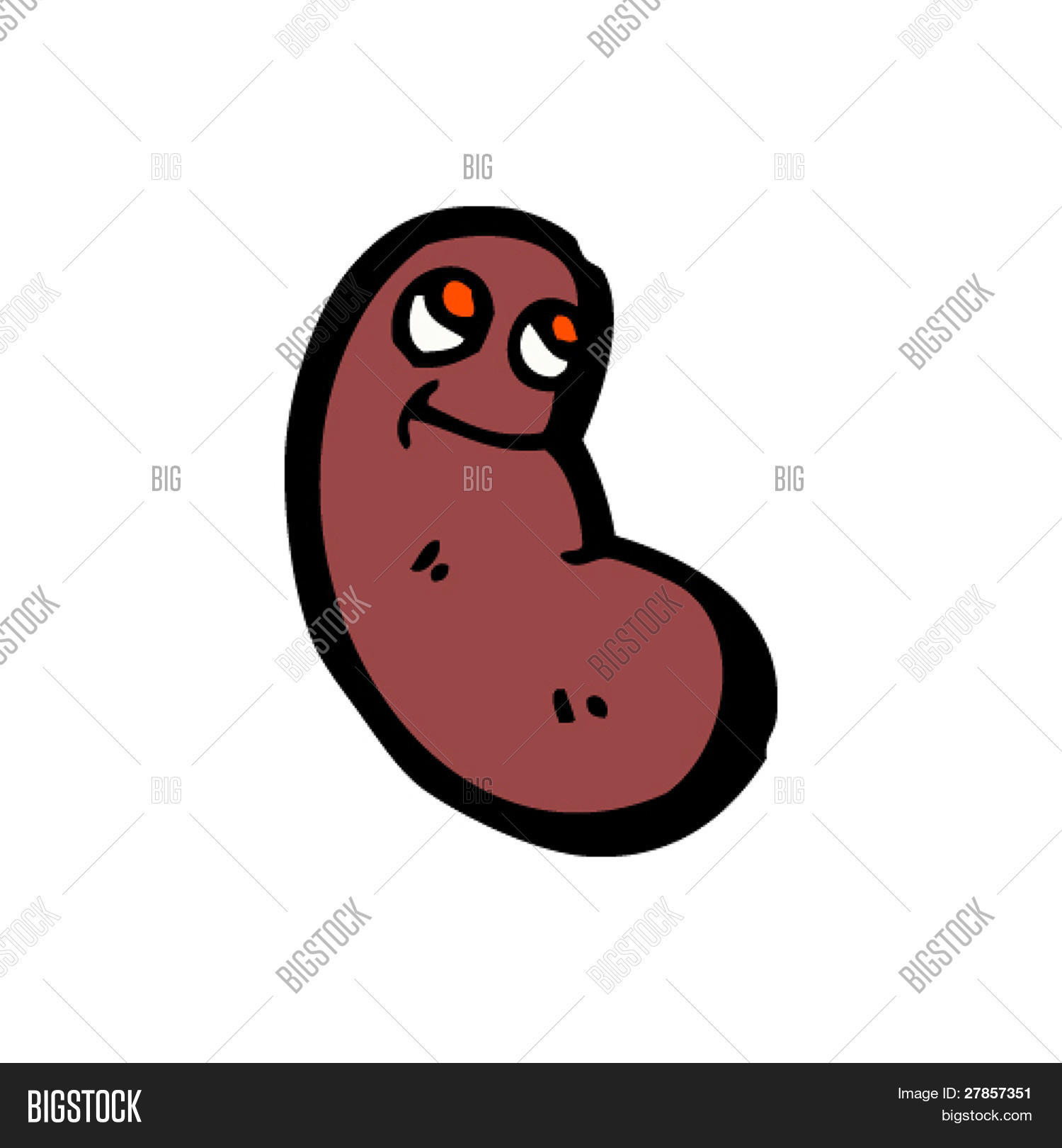 Happy Kidney Cartoon Vector & Photo (Free Trial) | Bigstock
