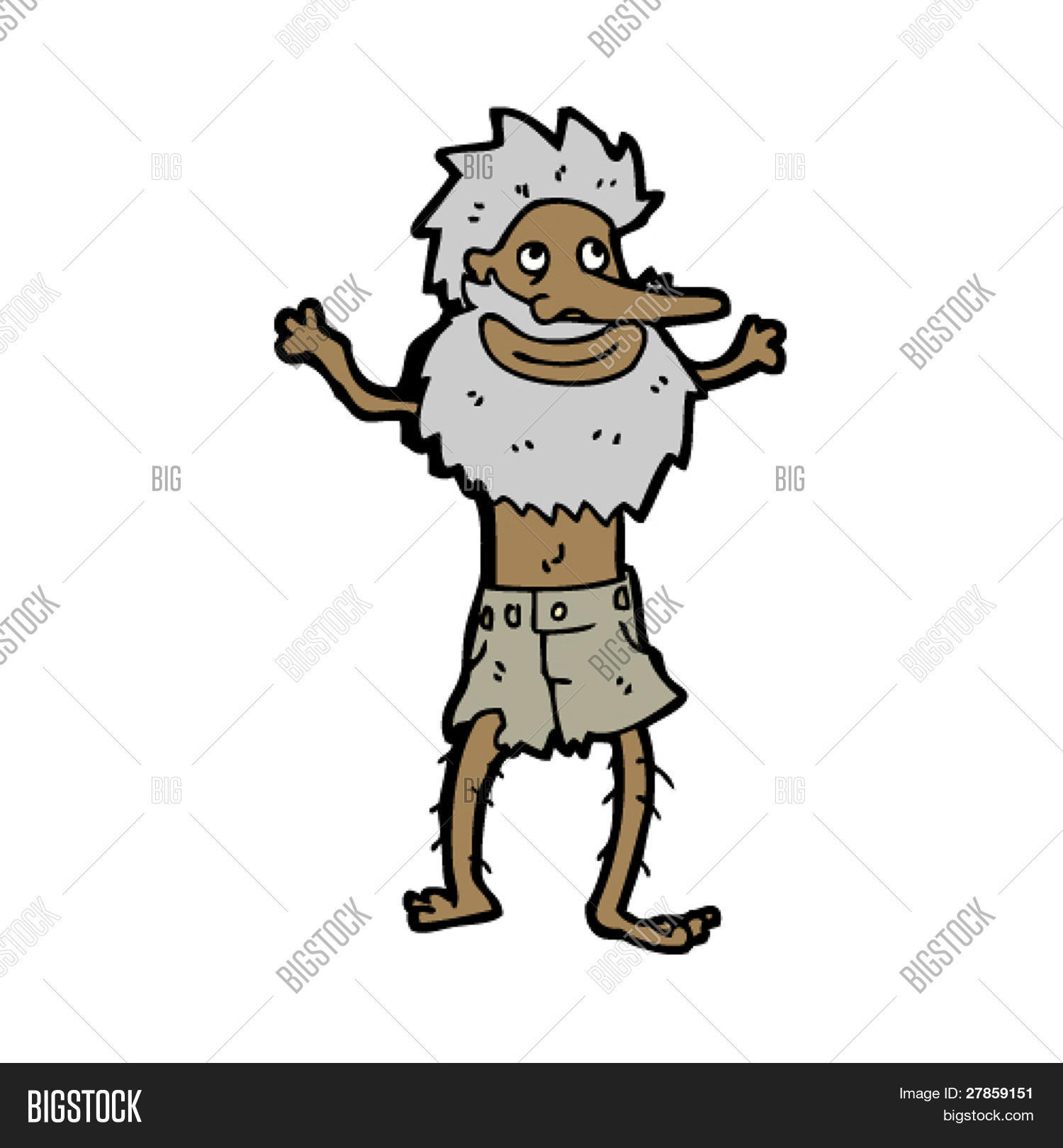 Happy Shipwreck Tramp Vector & Photo (Free Trial) | Bigstock