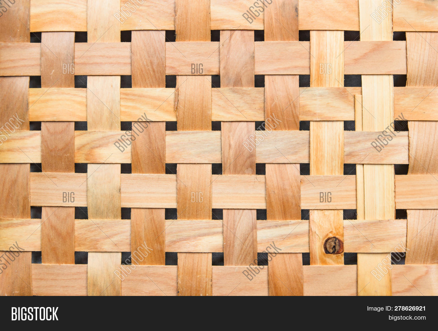 Woven Wooden Strips Image & Photo (Free Trial) | Bigstock