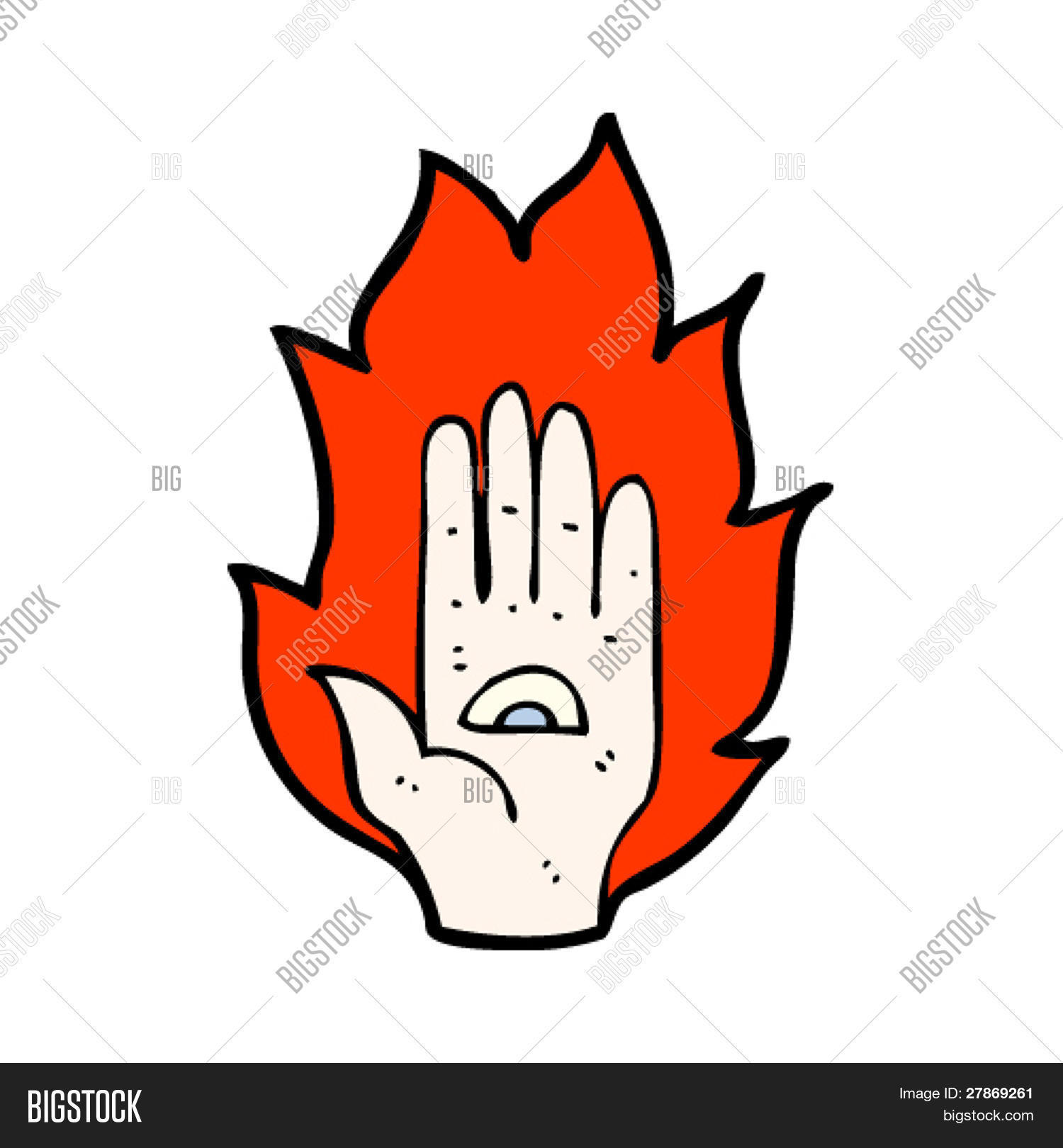 Magic Hand Symbol Vector & Photo (Free Trial) | Bigstock