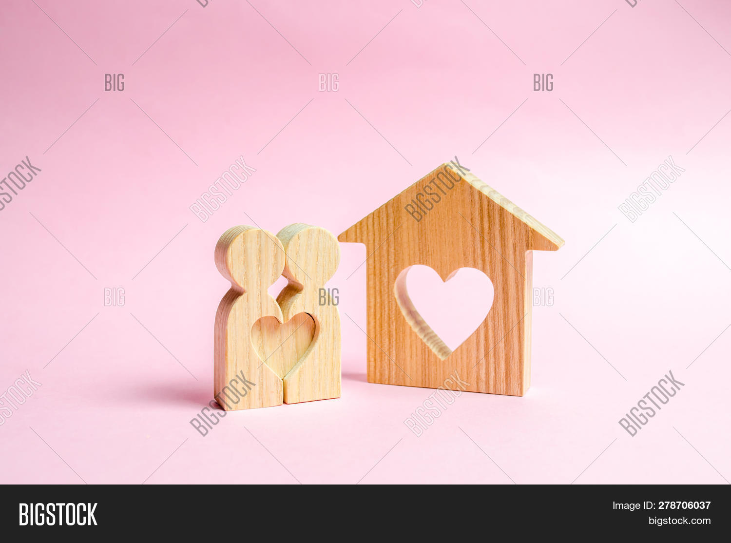 House Heart Stands Image & Photo (Free Trial) | Bigstock