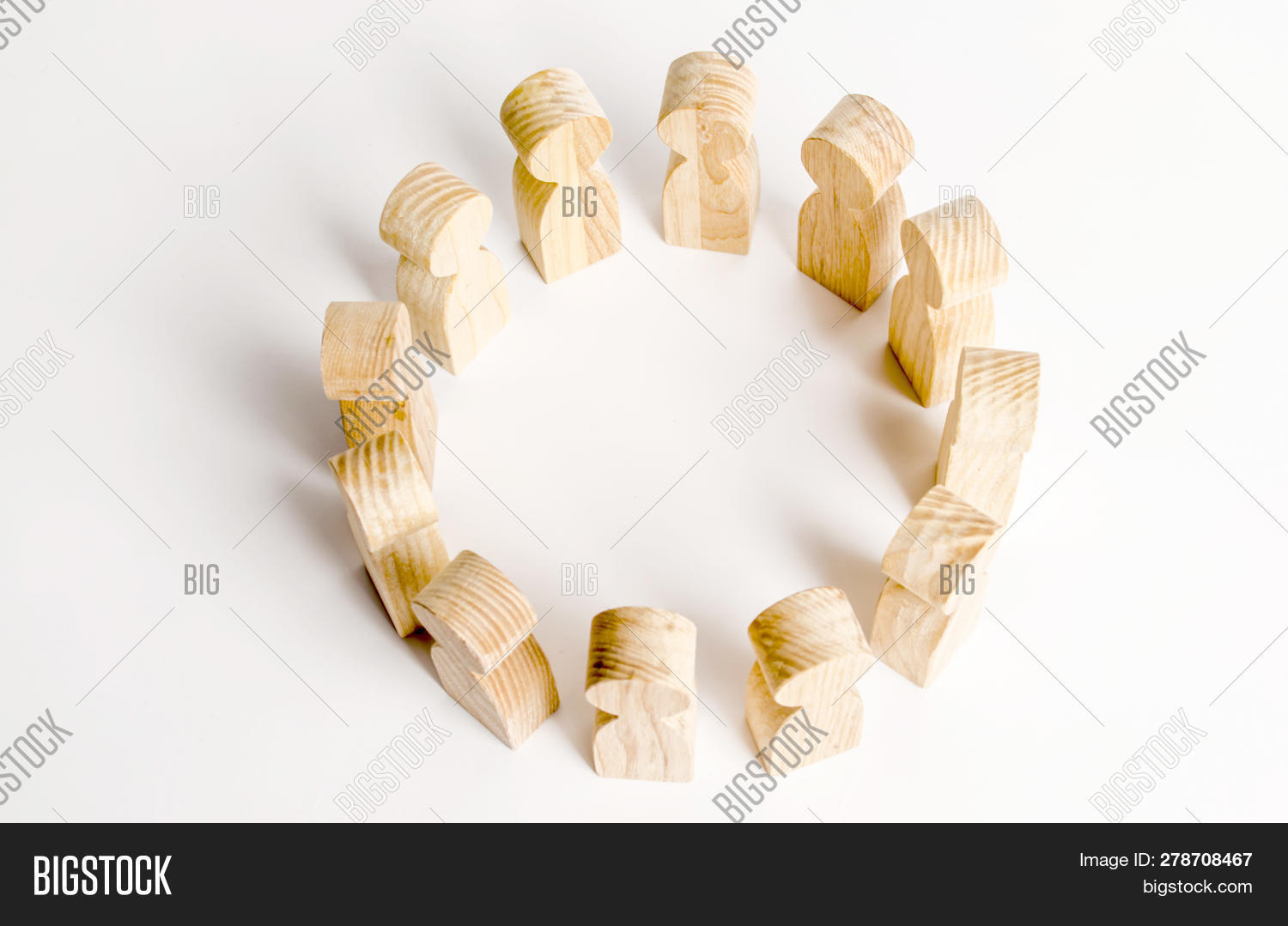 People Stand Circle On Image & Photo (Free Trial) | Bigstock