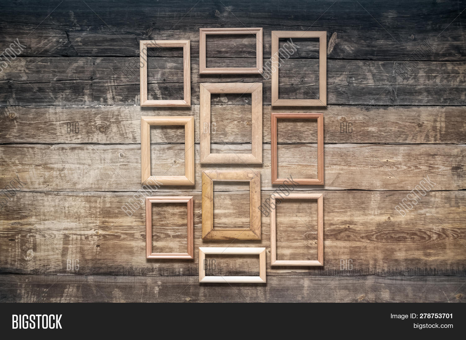 Vintage Poto Frames On Image & Photo (Free Trial) | Bigstock