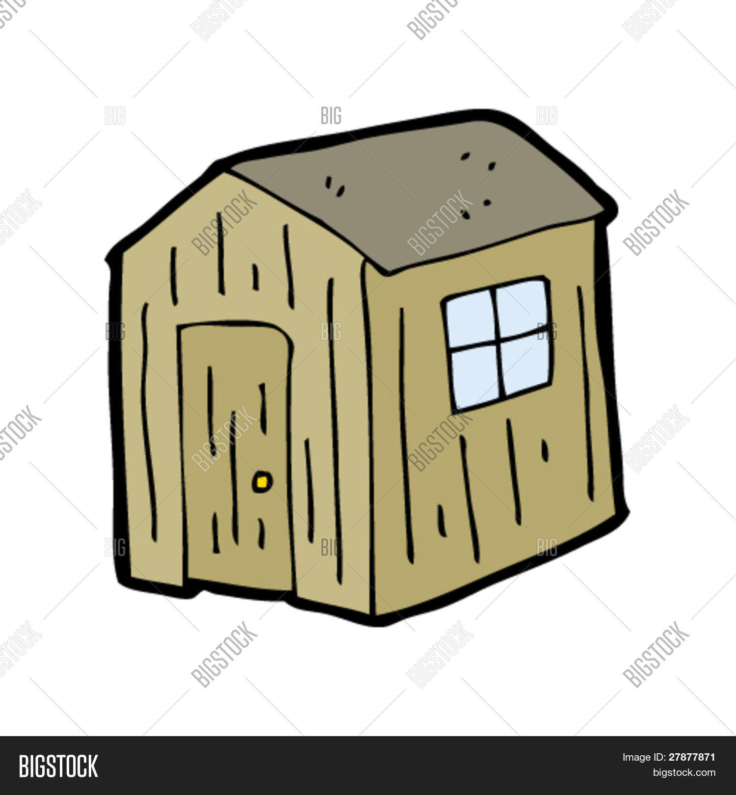 Shed Cartoon Vector & Photo (Free Trial) | Bigstock