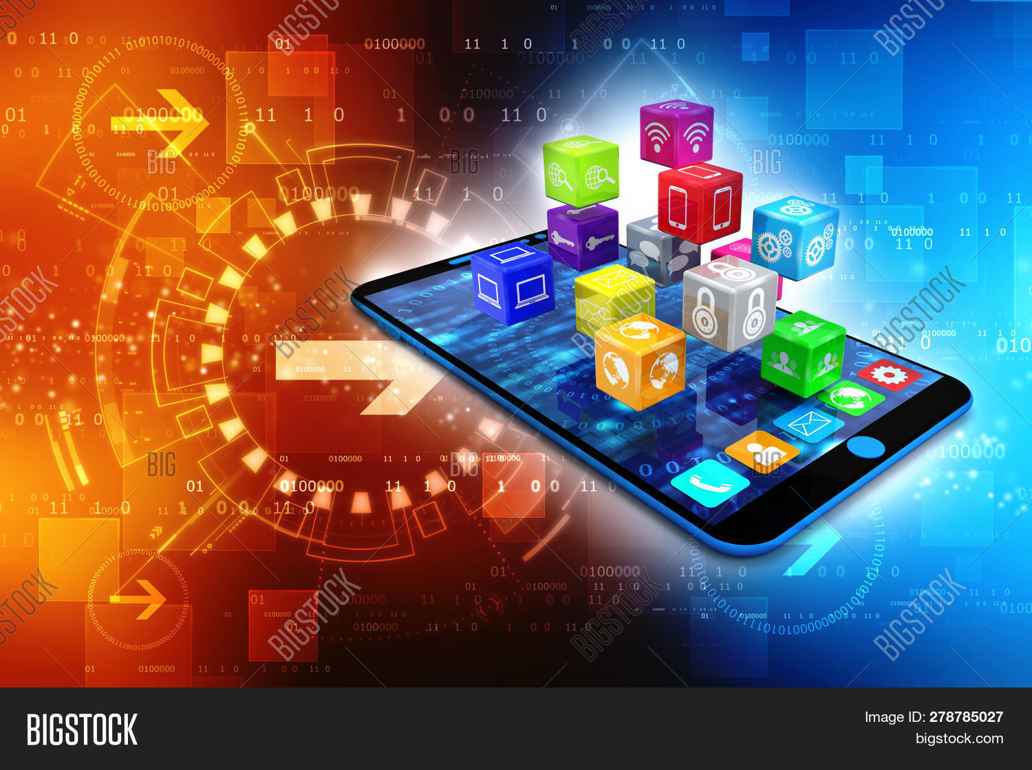 3d Illustration Smart Image & Photo (Free Trial) | Bigstock