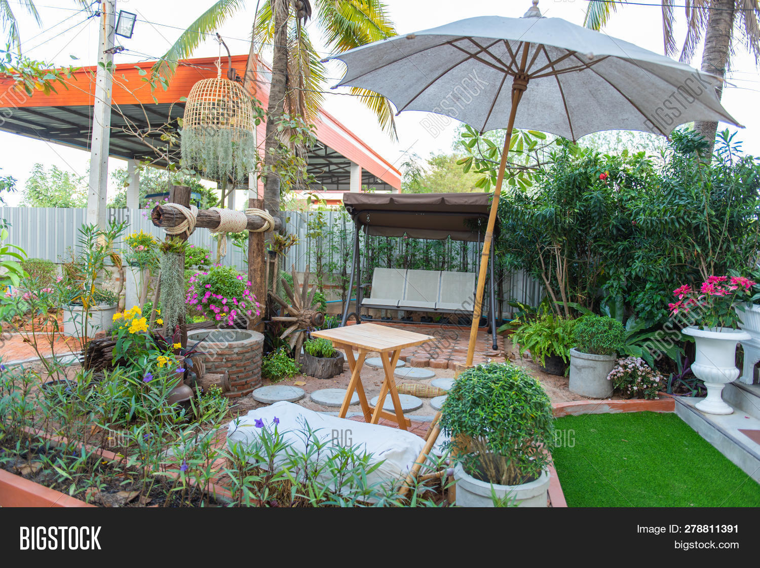 Vintage Back Yard Image & Photo (Free Trial) | Bigstock