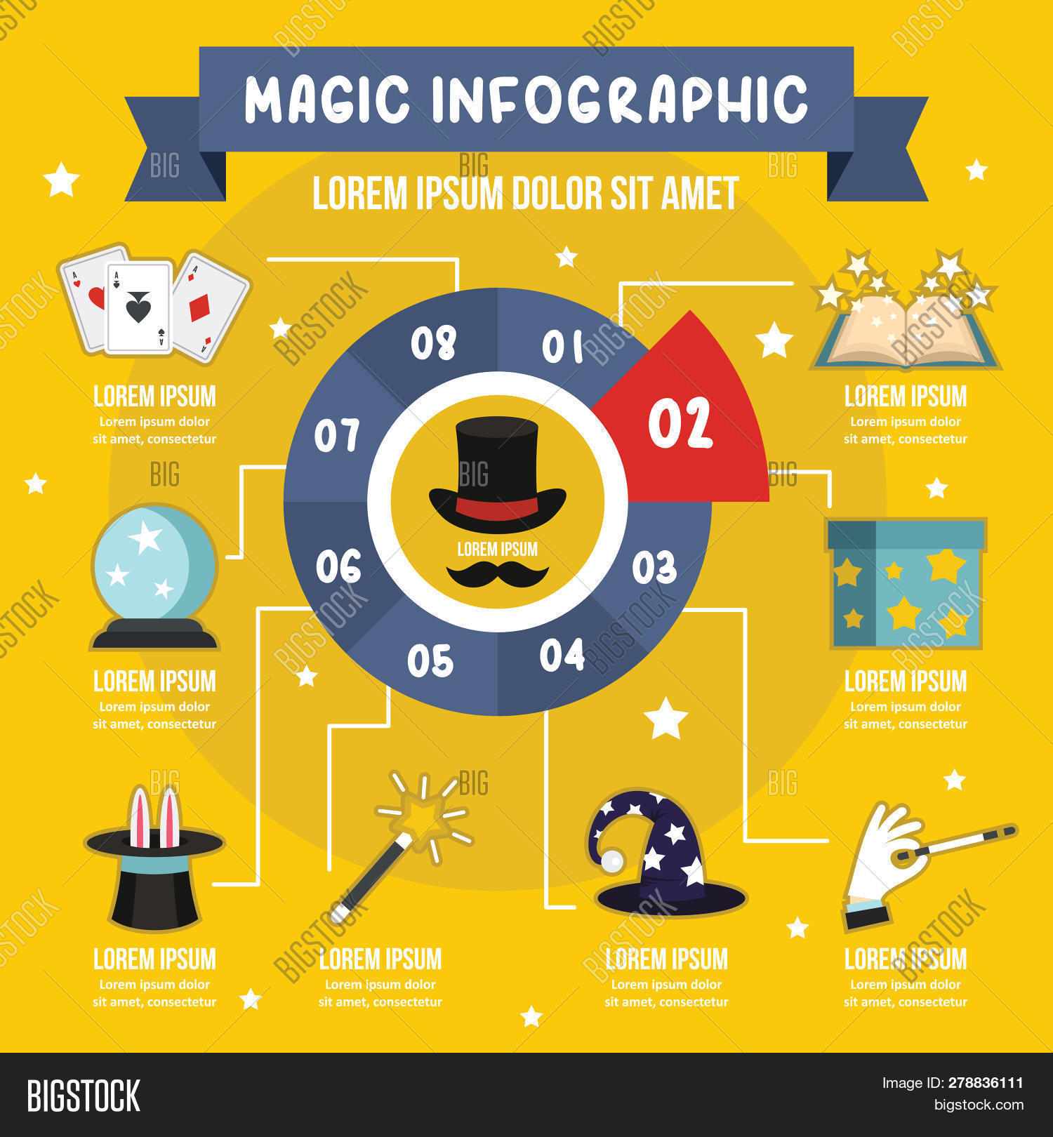 Magic Infographic Image & Photo (Free Trial) | Bigstock