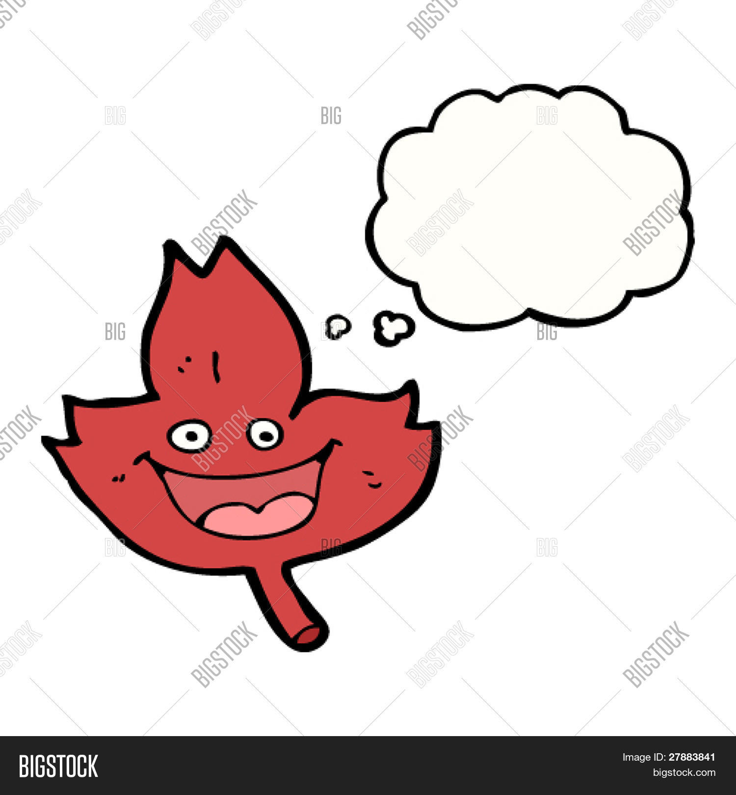 Cartoon Maple Leaf Vector & Photo (Free Trial) | Bigstock